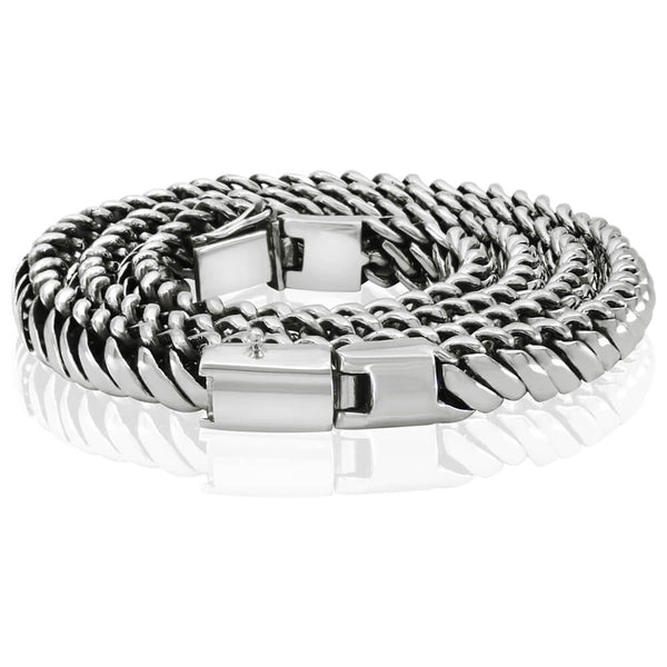 Thick Silver Chain for Men, Heavy 925 Solid - Sizes 20 to 30 inches ...