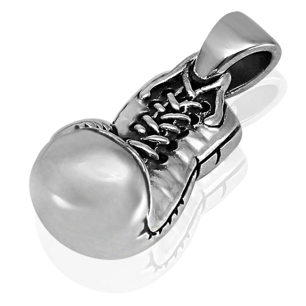 Boxing Gloves Pendant made of Heavy 925 Sterling Silver - VY Jewelry
